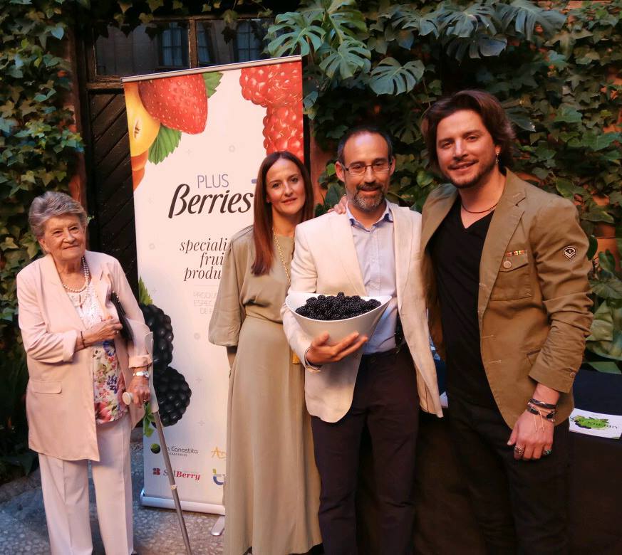 Plus Berries en la presentación de Huelva Excelencia - Plus Berries